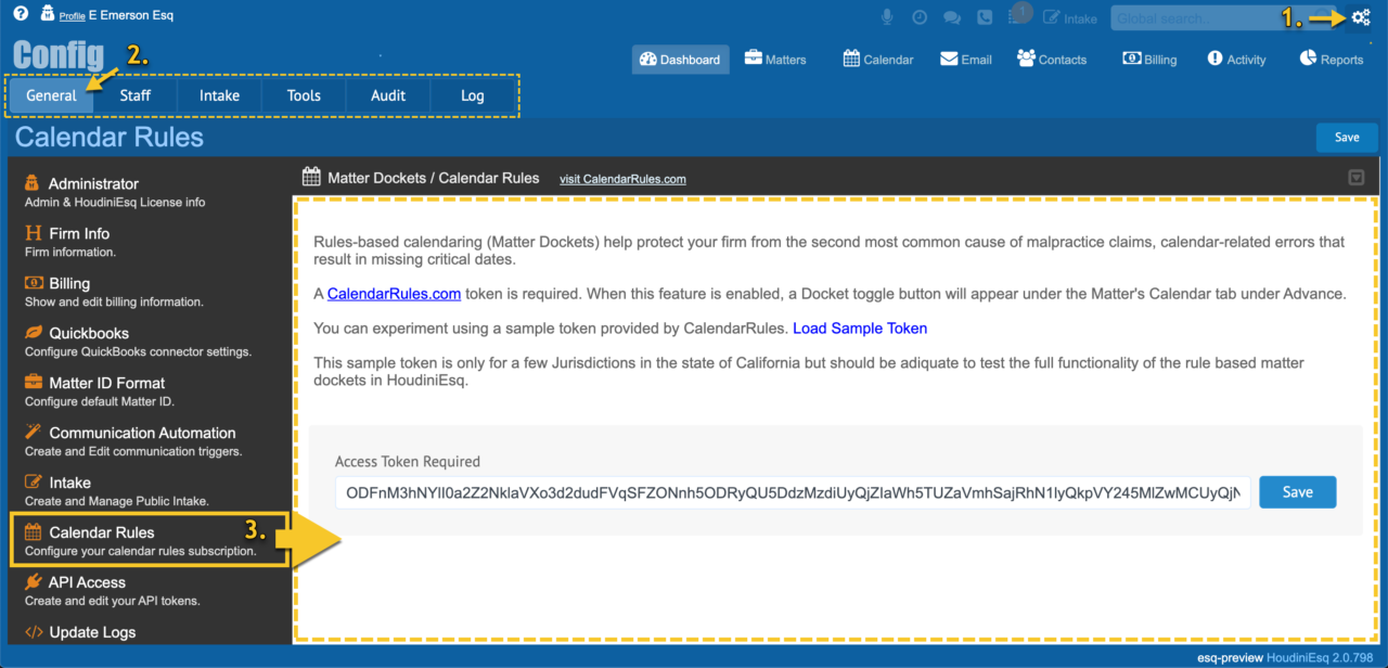 HoudiniEsq Calendaring and Docketing | HoudiniEsq Legal Practice ...